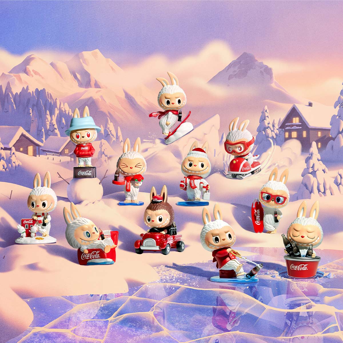 Pop Mart - Figurine Labubu The Monsters Coca Cola Edition Limitée – Pop ...