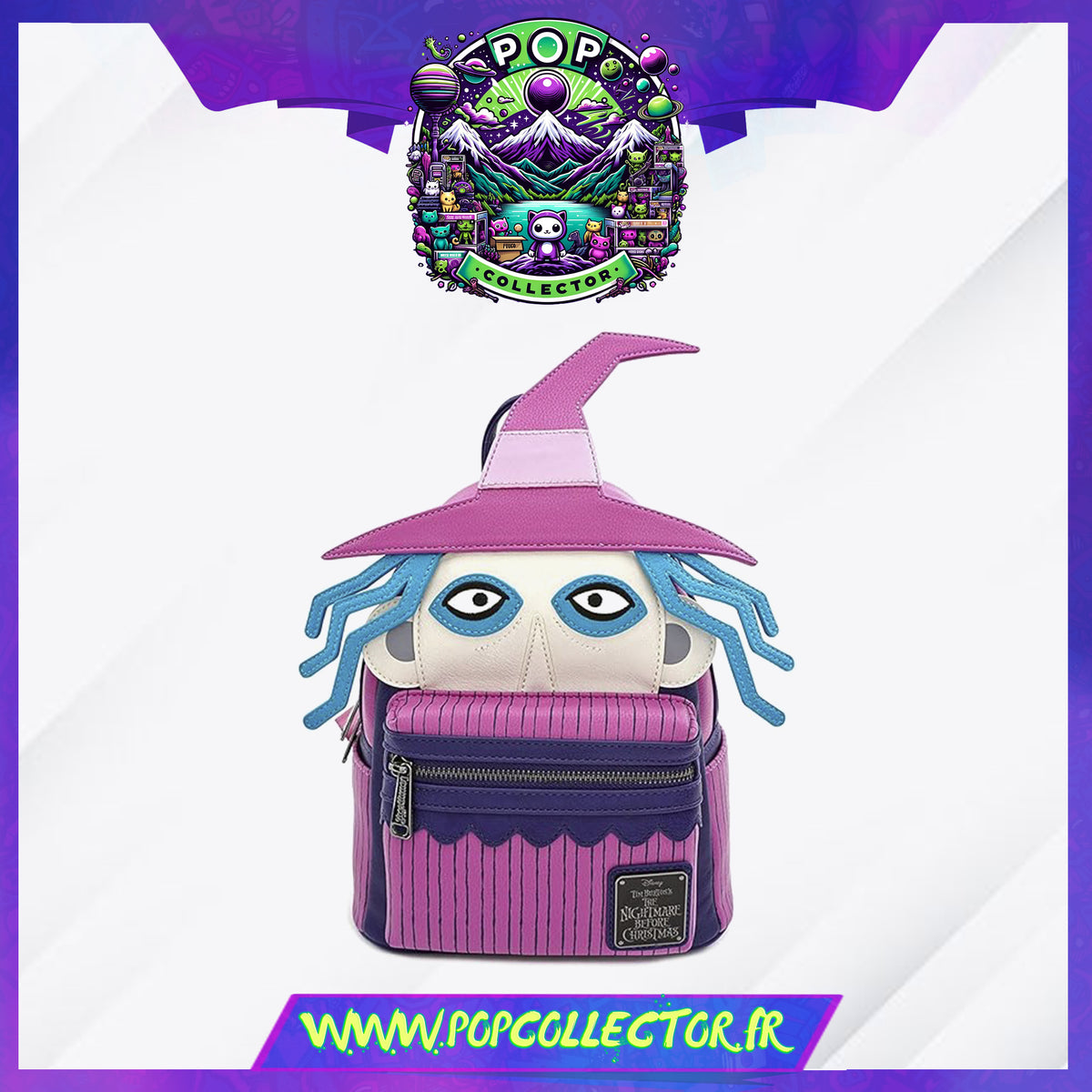 Nightmare Before Christmas Shock Cosplay Mini Backpack Loungefly – Pop ...