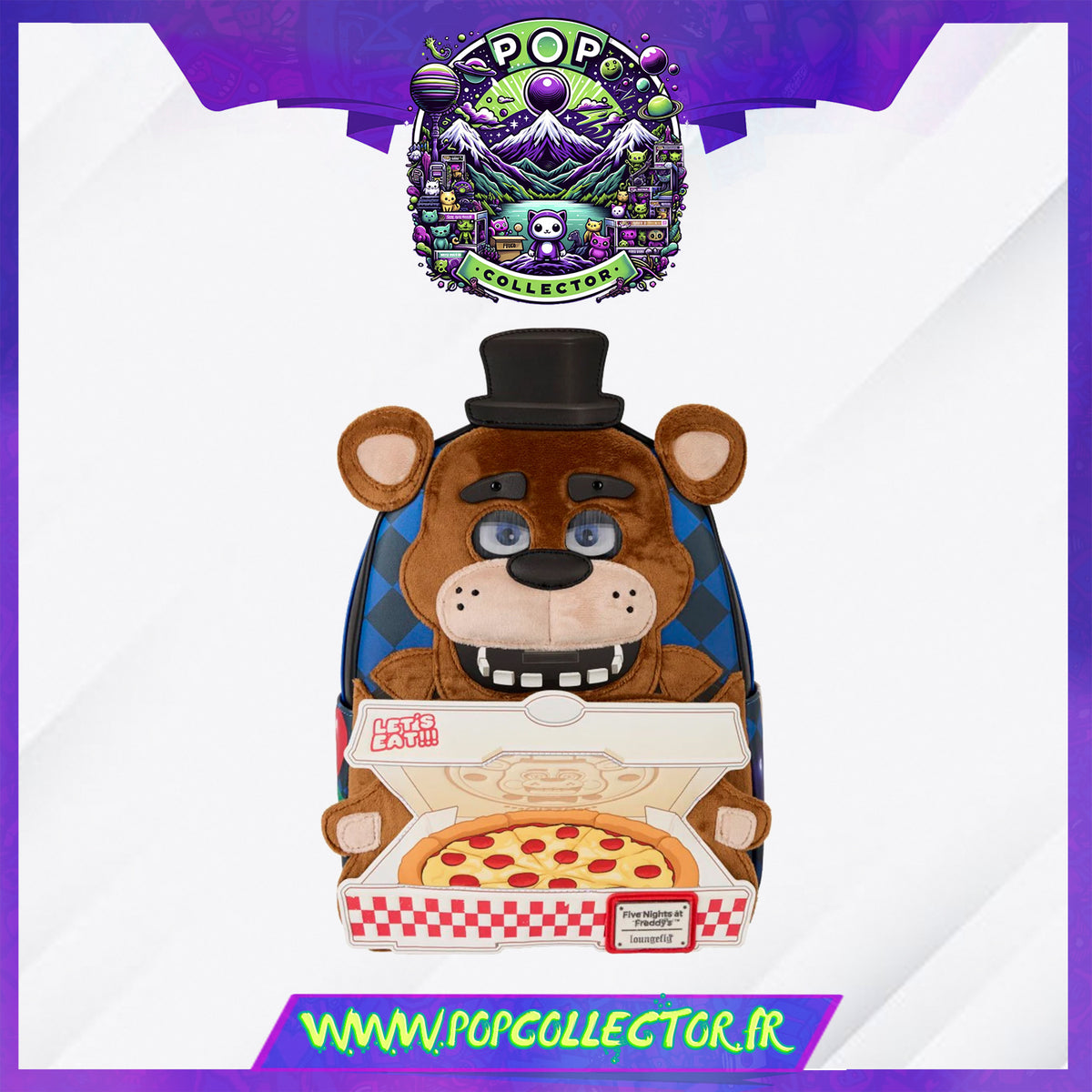 Five Nights at Freddy's Freddy Fazbear Mini Backpack Loungefly – Pop ...