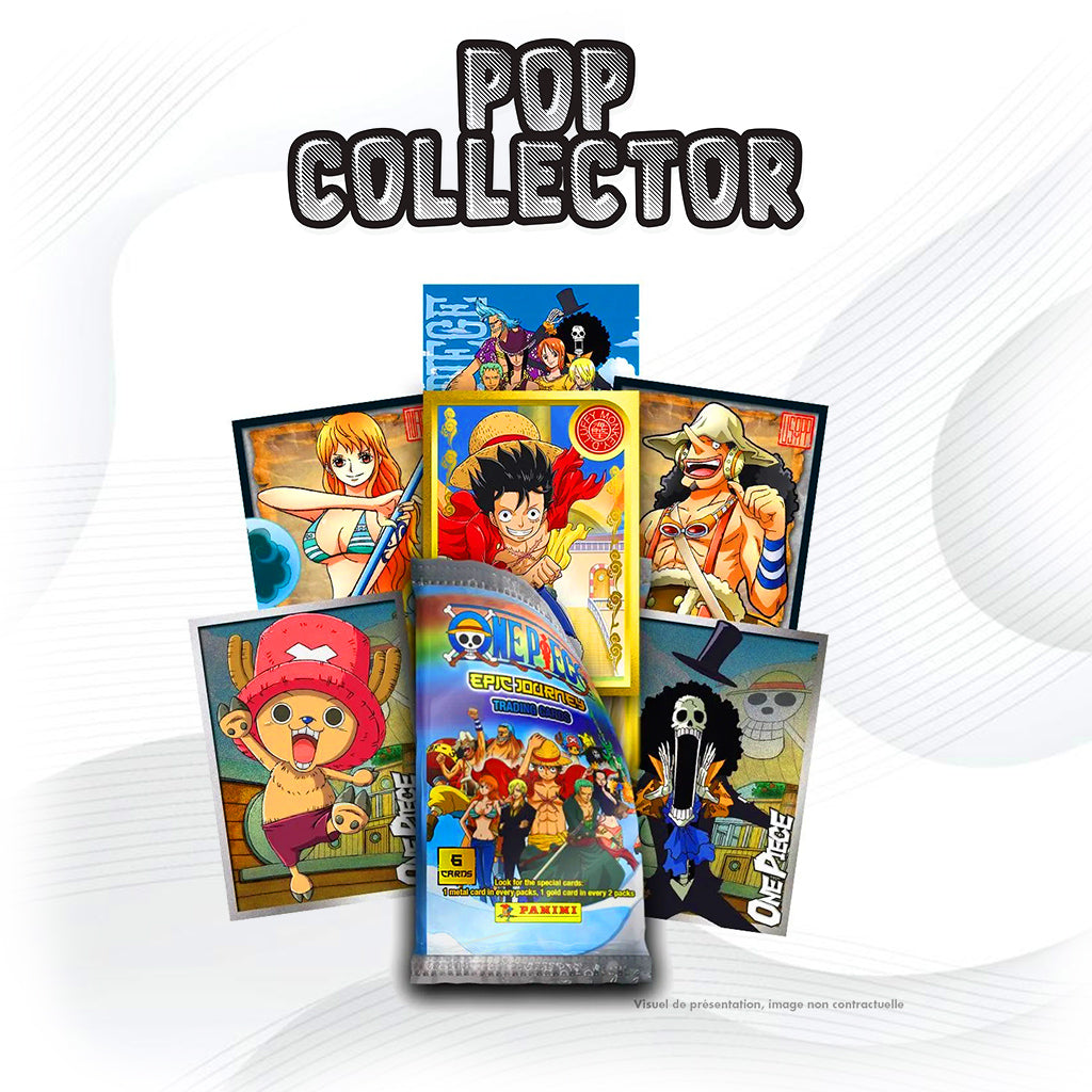 Booster Panini One Piece Trading Cards 8 Cartes – Pop Collector ...
