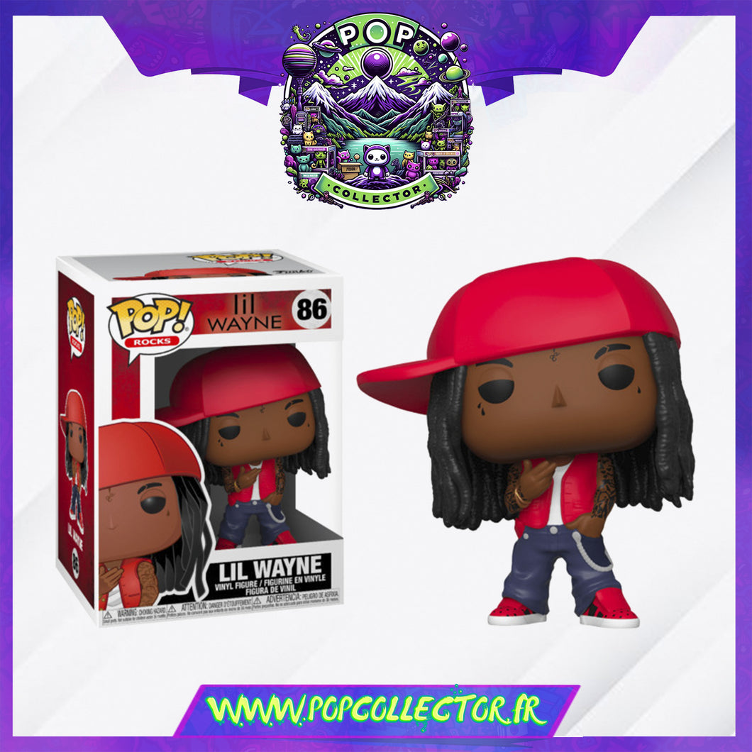 Funko Pop 86 Lil Wayne – Pop Collector / Magasin Funko Pop & Loungefly