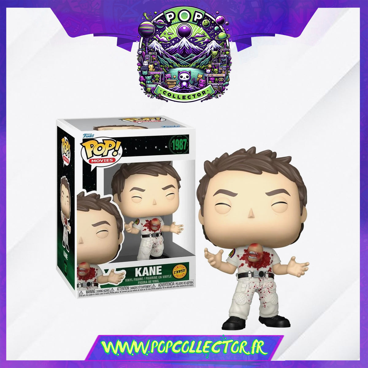 Funko Pop Alien 1987 Kan with Facehugger Chase PRECOMMANDE MI FEVRIER ...