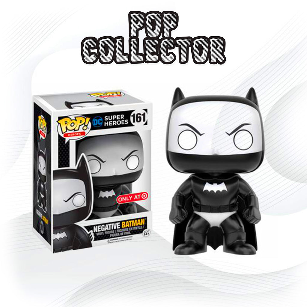 Funko Pop 161 Dc Batman Negative Target – Pop Collector / Magasin Funko ...