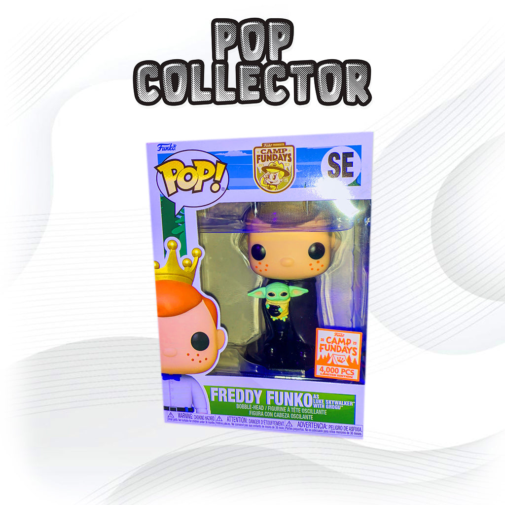 Funko Pop Freddy Funko As Luke Skywalker With Grogu Camp Fundays 2023 ...