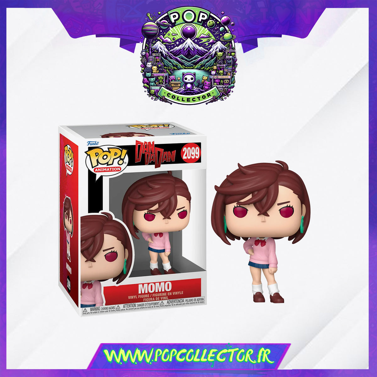 Funko Pop Dan Da Dan 2099 Momo – Pop Collector / Magasin Funko Pop ...