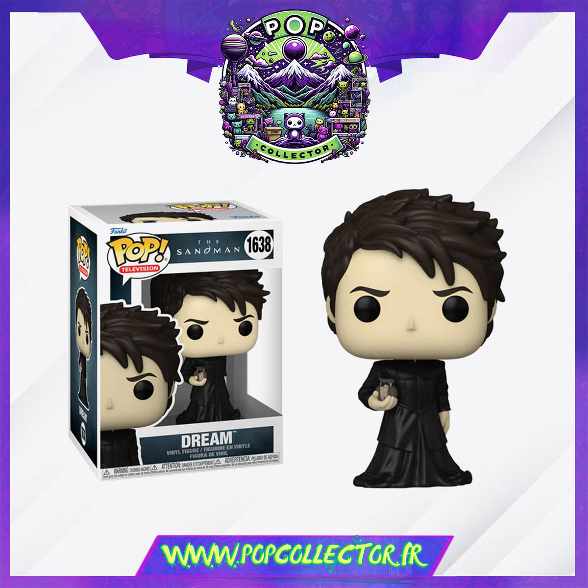 Funko Pop Sandman 1638 Dream – Pop Collector / Magasin Funko Pop ...