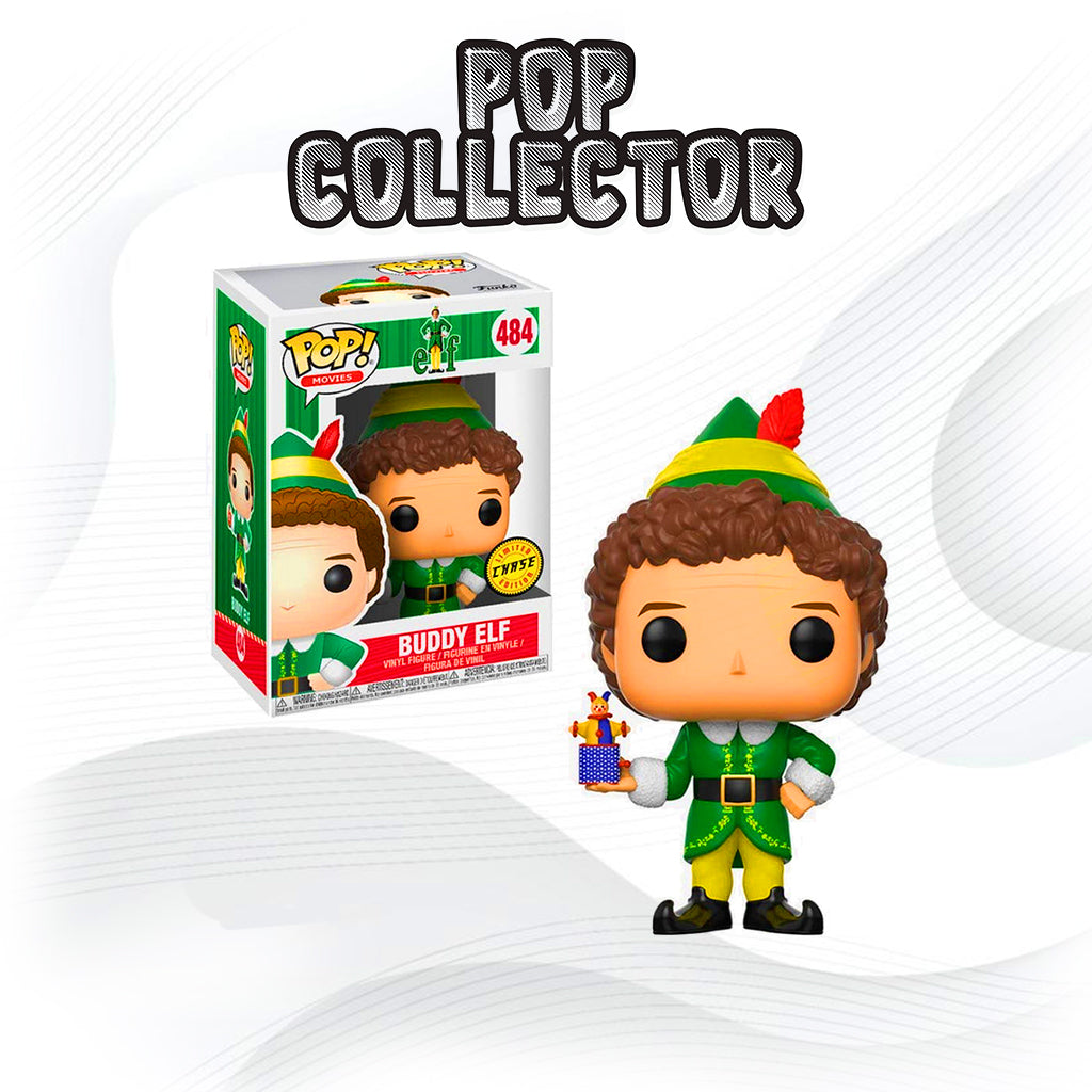 Funko Pop Elf 484 Buddy Elf Chase – Pop Collector / Magasin Funko Pop ...