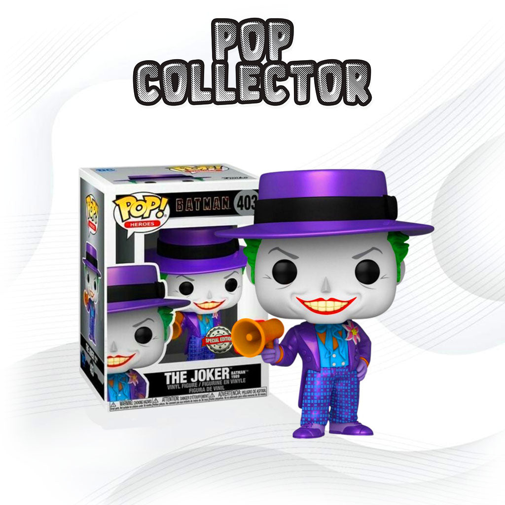 POP COLLECTOR - Funko Pop DC Comics Batman 403 The Joker Box Tee – Pop ...