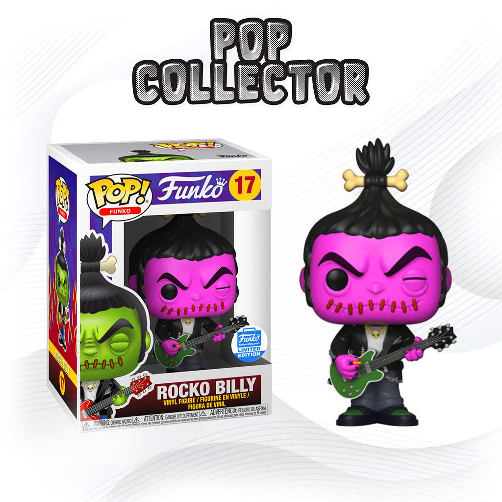 Funko Pop Icon 17 Rocko Billy Violet – Pop Collector / Magasin Funko ...
