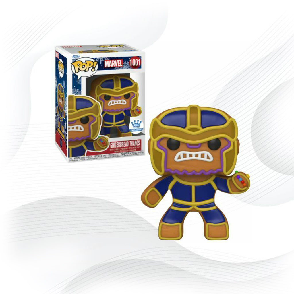 Funko Pop Marvel 1001 Pan de Jengibre Thanos 1001 – Pop Collector ...