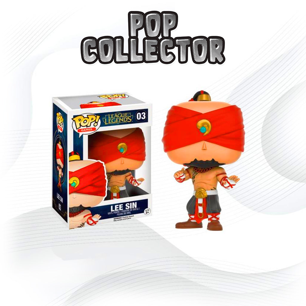 Funko Pop League Of legends 03 Lee Sin – Pop Collector / Magasin Funko ...