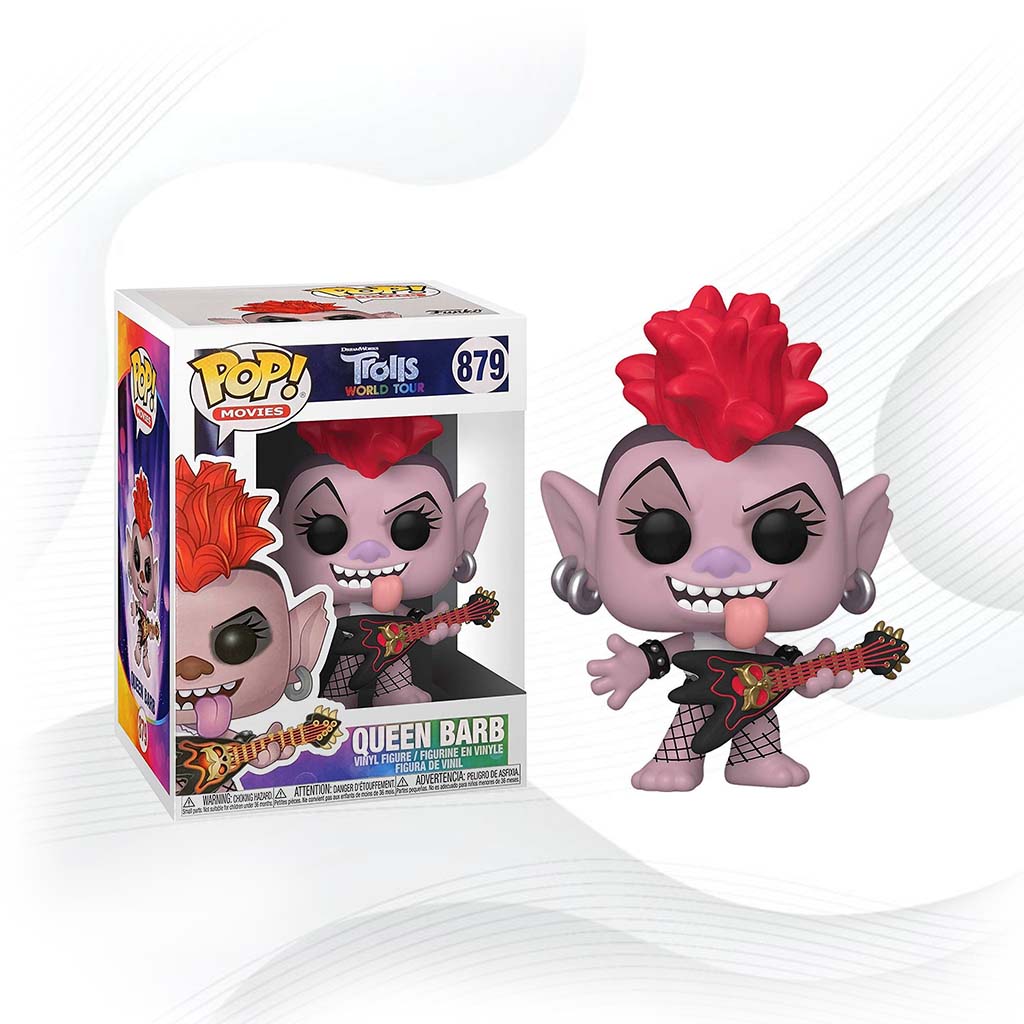 Funko Pop Trolls 879 Queen Barb – Pop Collector / Magasin Funko Pop ...