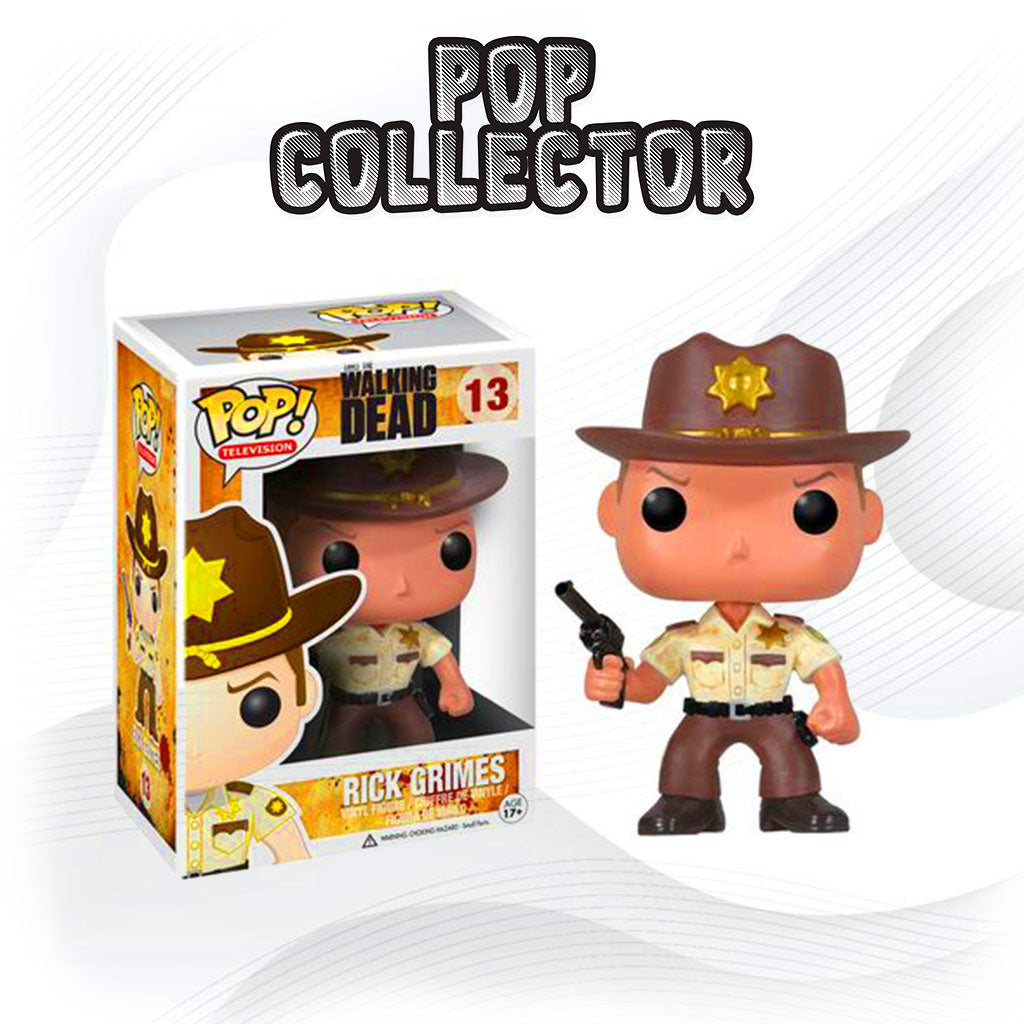 Funko Pop The Walking Dead 13 Rick Grimes – Pop Collector / Magasin ...